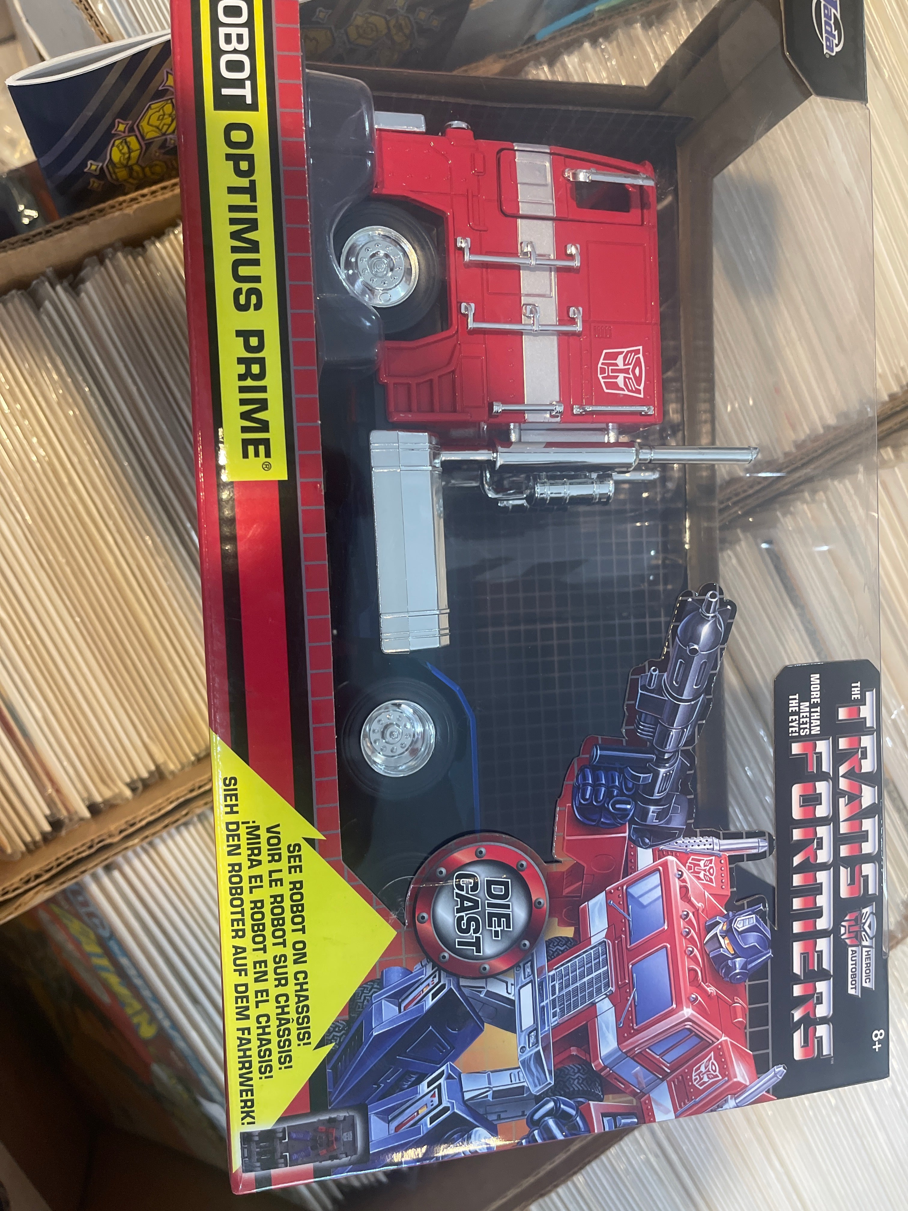 Transformer Truck Optimus Prime – Captain Jax