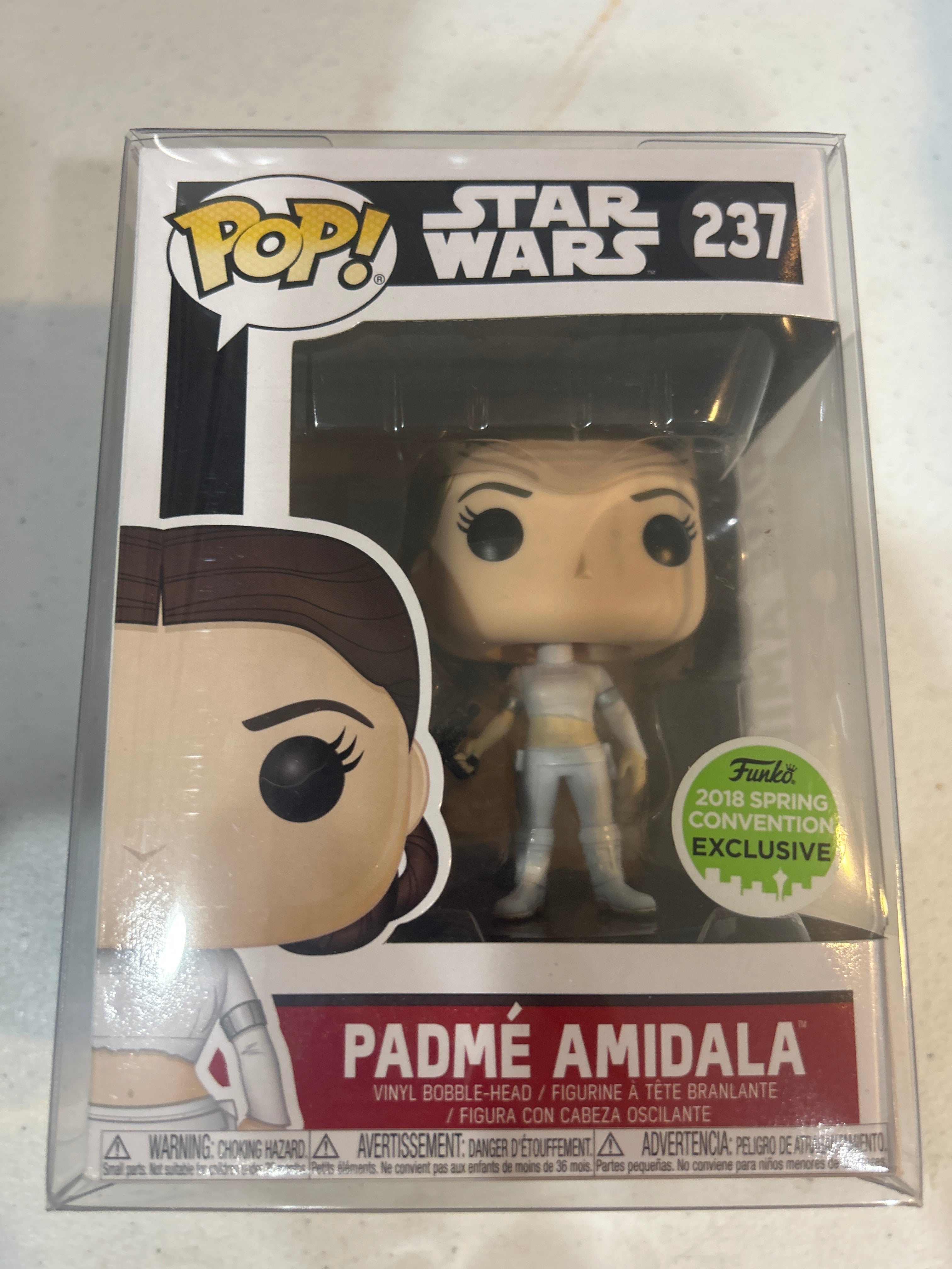 Padme Amidala funko pop Captain Jax