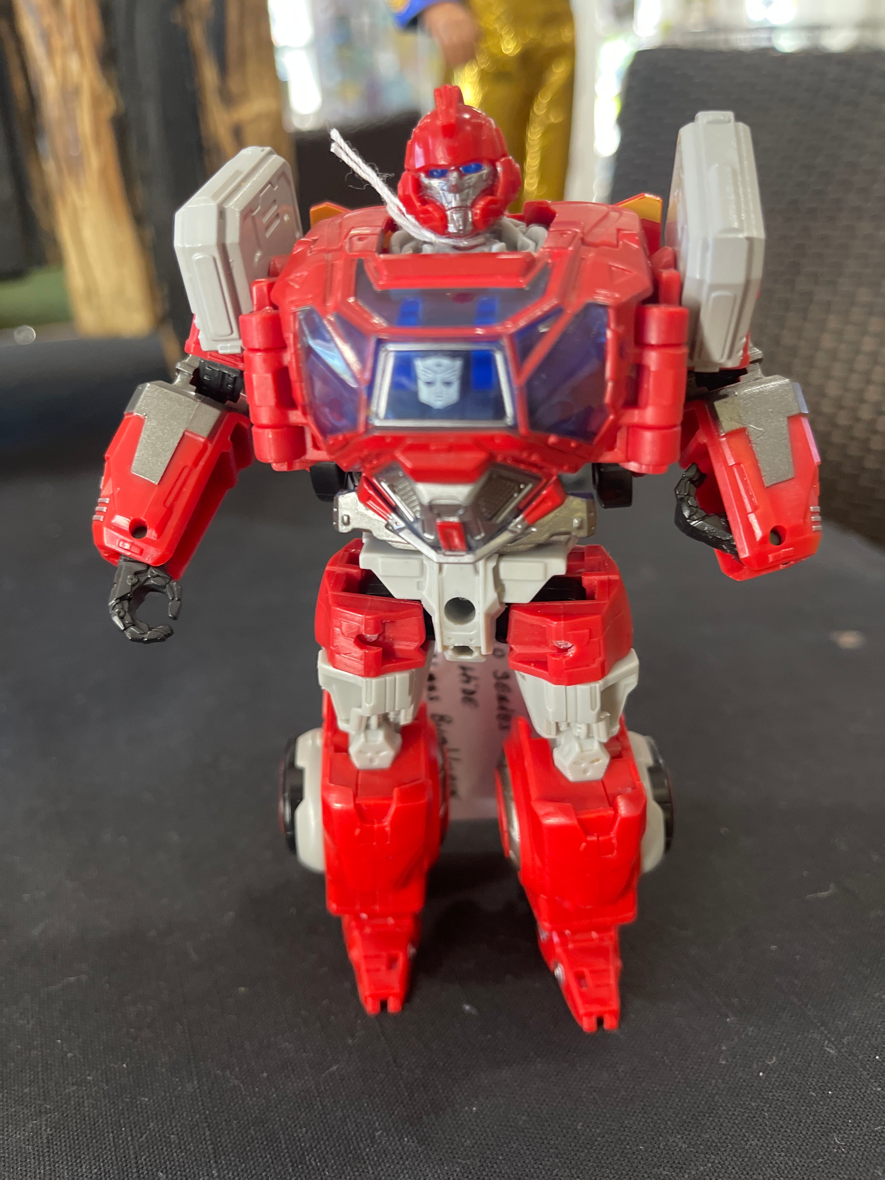 Transformers Red Bumblebee Ironhide – Captain Jax