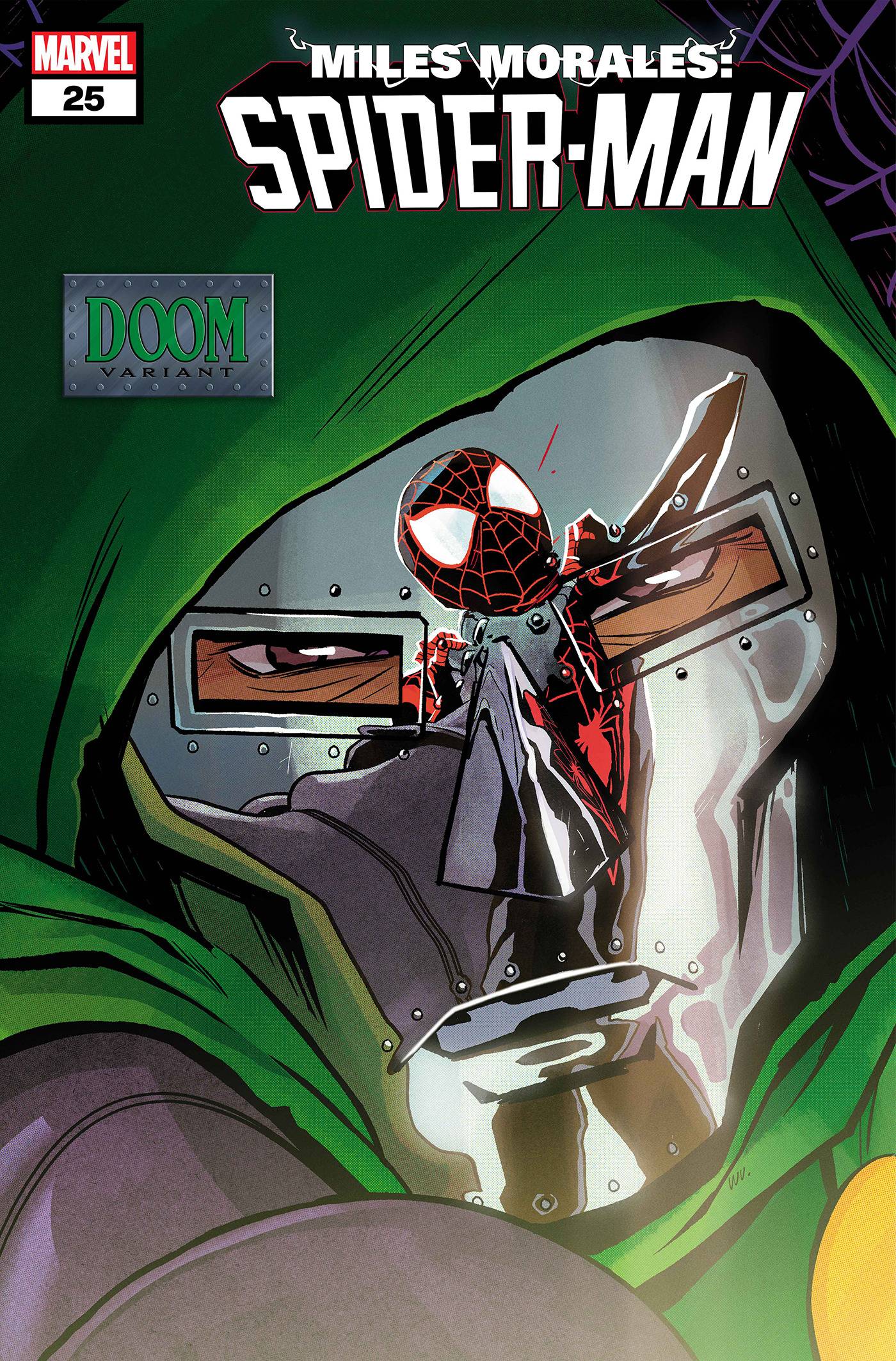 MILES MORALES: SPIDER-MAN #25 - Doom Variant – Captain Jax